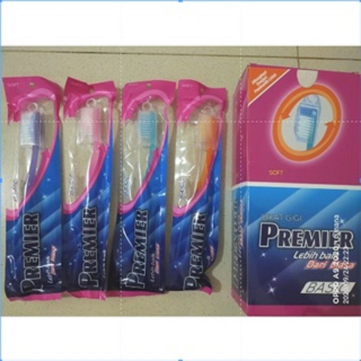 PREMIER SIKAT GIGI TOOTH BRUSH BASIC DEWASA DAN SIKAT GIGI ANAK BOBO PREMIER | Lazada Indonesia