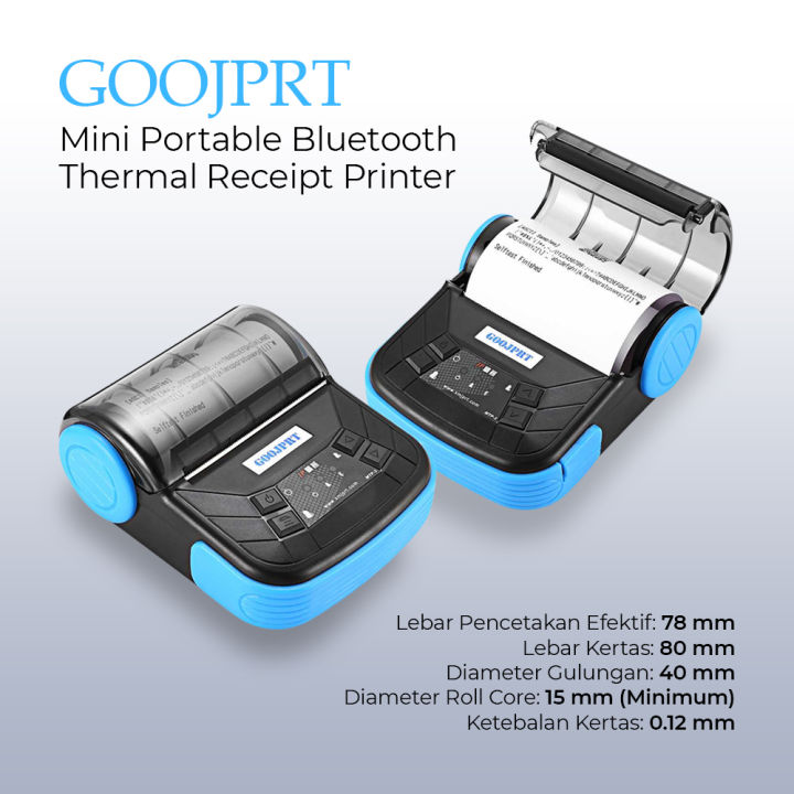 Mini Portable Bluetooth Thermal Receipt Printer - MTP-3 | Lazada Indonesia Mini Portable Bluetooth Thermal Receipt Printer - MTP-3 | Lazada Indonesia