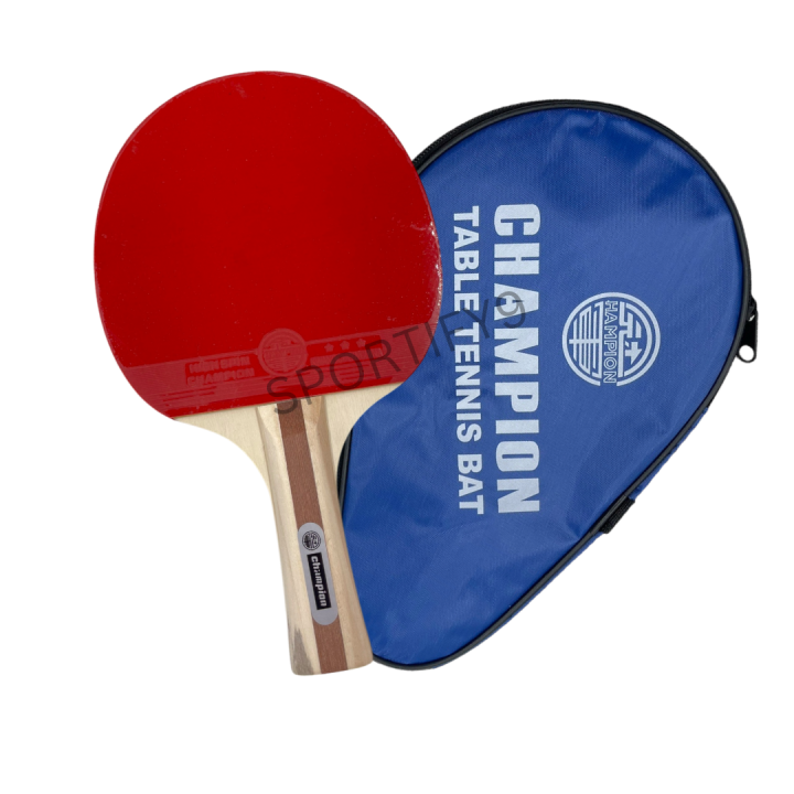 🏓ไม้ปิงปอง Champion ของแท้ พร้อมกระเป๋าซิป แบบ 💼 ส่งไวจากไทย 🇹🇭