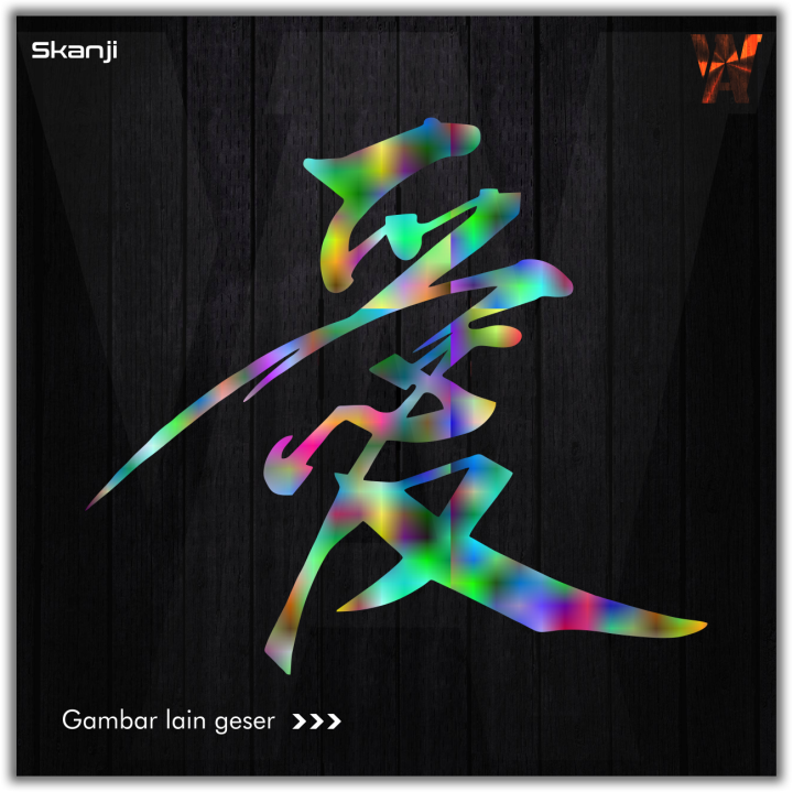 Stiker Kanji Tulisan Jepang Untuk Motor Atau Mobil | Lazada Indonesia