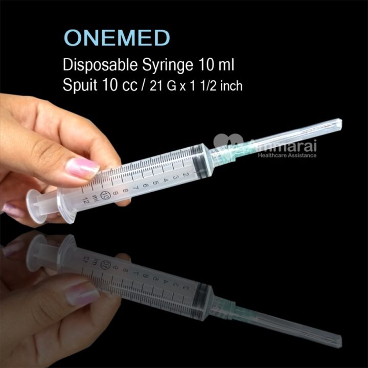 Jarum Suntik Onemed Disposable Syringe 10 ml / Spuit | Lazada Indonesia