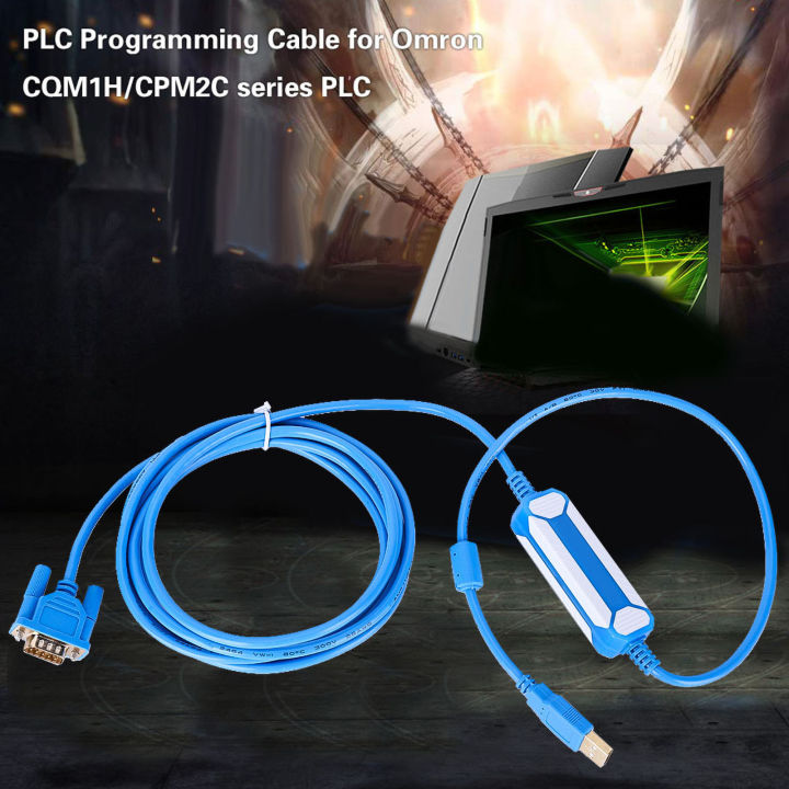 3 Meter Usb Plc Programming Cable For Omron Cqm1hcpm2c Series With Cd Lazada Ph 