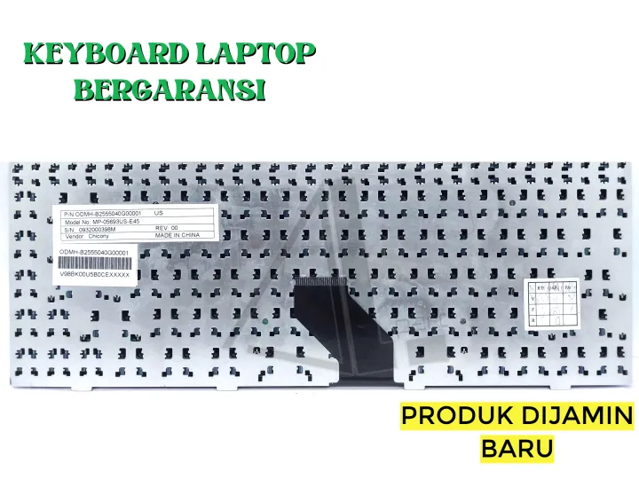 Laptop Keyboard Advent 7205 Advent ERC430 Advent QT5500 Keyboard Laptop ...