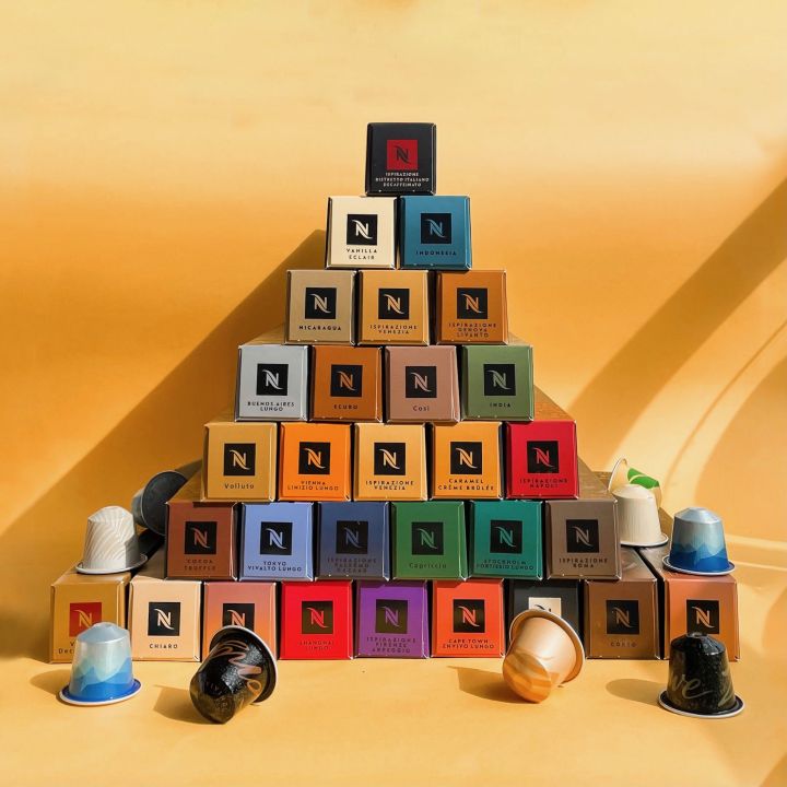 Nespresso Capsules (Barista Creations/Master Origins/World Explorations ...