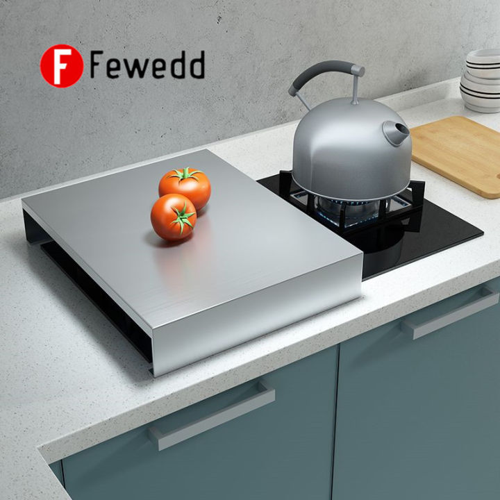 Stainless Steel Kitchen Rack Induction Cooker Bracket Gas Stove Cover ...