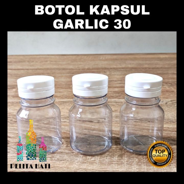 Botol Kapsul Kapasitas 30 Tablet Botol Tablet Botol Obat Lazada