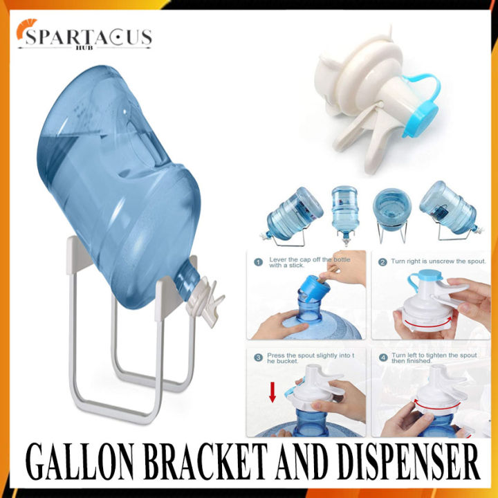 Detachable Bracket Bottled Water Dispenser Drinking Bucket Gallon Stand ...
