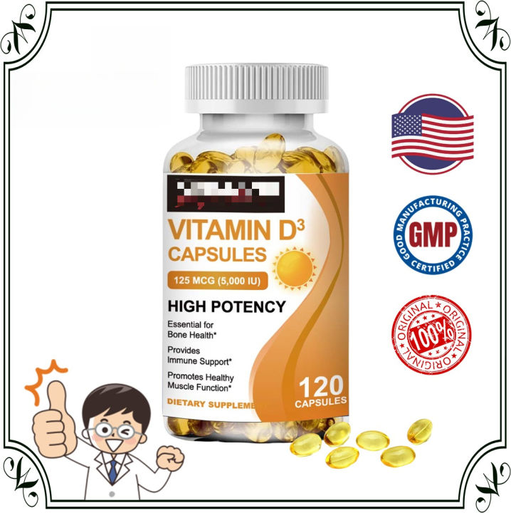 Vitamin D Capsules Promotes intestinal absorption of calcium and ...