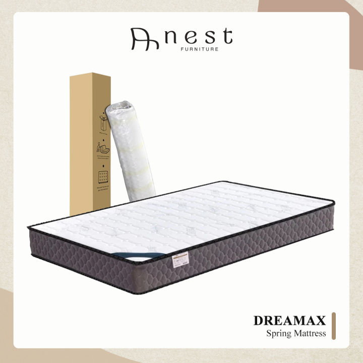 (NEST) DREAMAX Spring Mattress 6inch/15cm-Single / S.Single / Queen ...