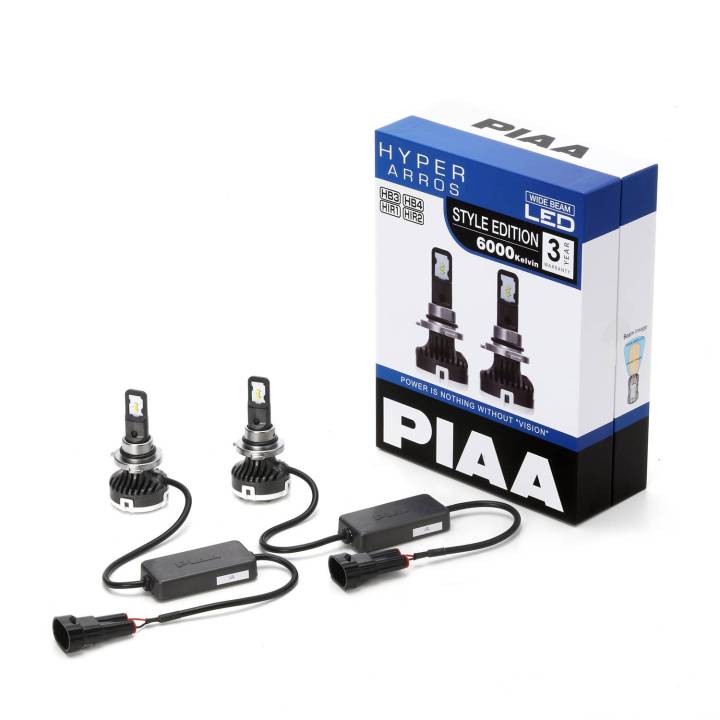 PIAA LEH141E HB3/HB4/HIR1/HIR2 Hyper Arros 6000K LED Bulb Kit | Lazada