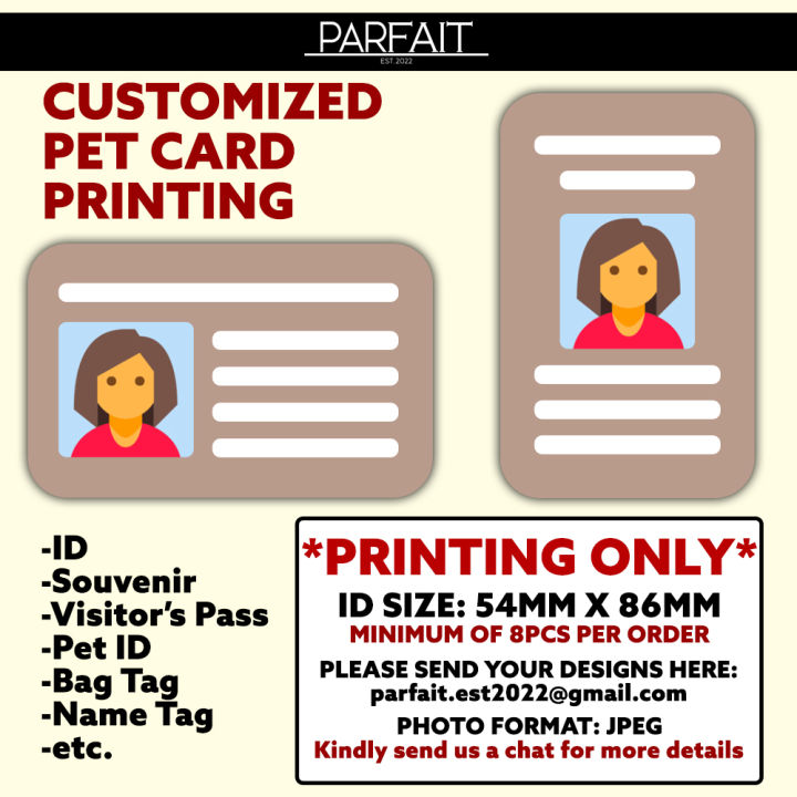 CUSTOMIZED PVC CARD PRINTING FOR PERSONAL OR COMPANY ID CARD, SOUVENIER ...