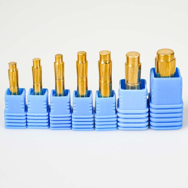 6 Flutes Grooves Rifling Button 5.5-12.4mm Tungsten Steel Spiral Reamer ...