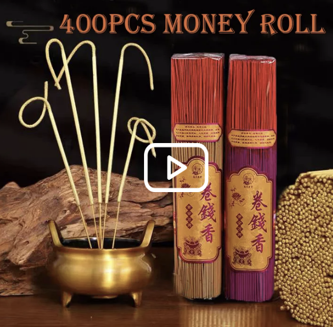 400Pcs Chinese Red Incense Sticks Per Pack for Healing Chinese Insenso ...