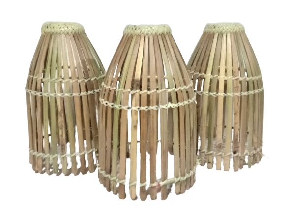 Set of 3pcs Talakob Panghuli ng Isda/ Locally-made Bamboo Fish Trap ...