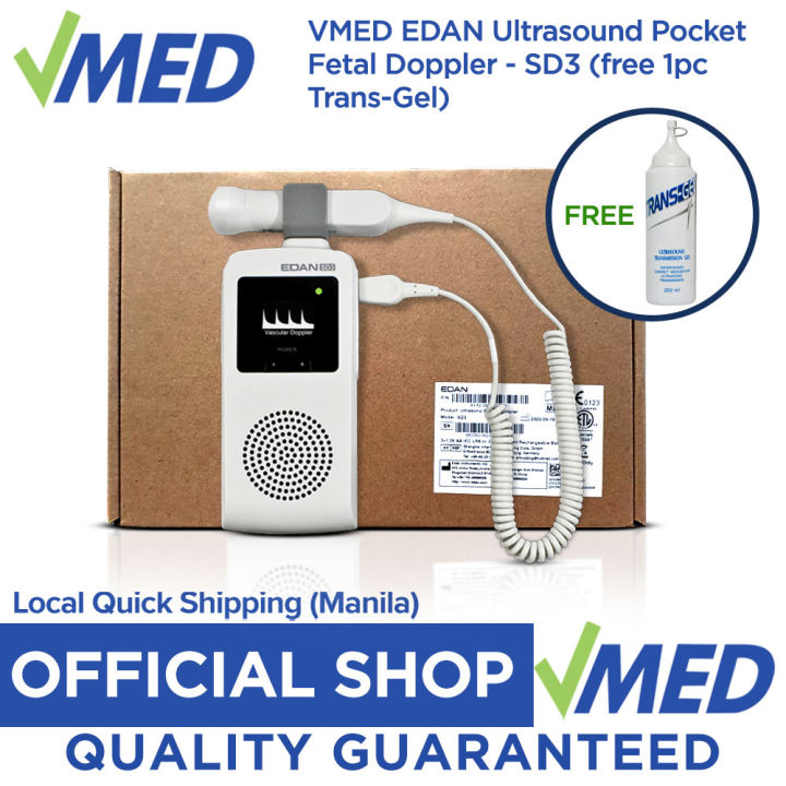VMED EDAN Ultrasound Pocket Doppler SD3 EDAN Ultrasonic Fetal Doppler ...