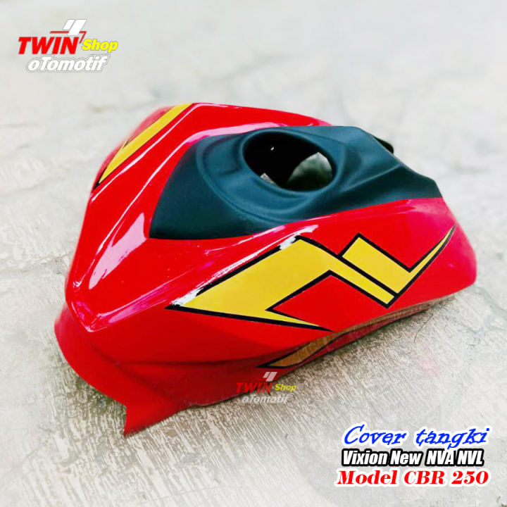 COVER TANGKI VIXION NEW NVA NVL MODEL CBR250RR COVER TANGKI VIXION NVL ...