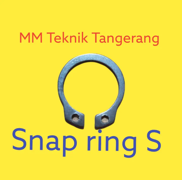 Snapring S50 Snap ring Circlip External Retaining Tipe S 50 Penahan bearing Sparepart S-50 klip ...