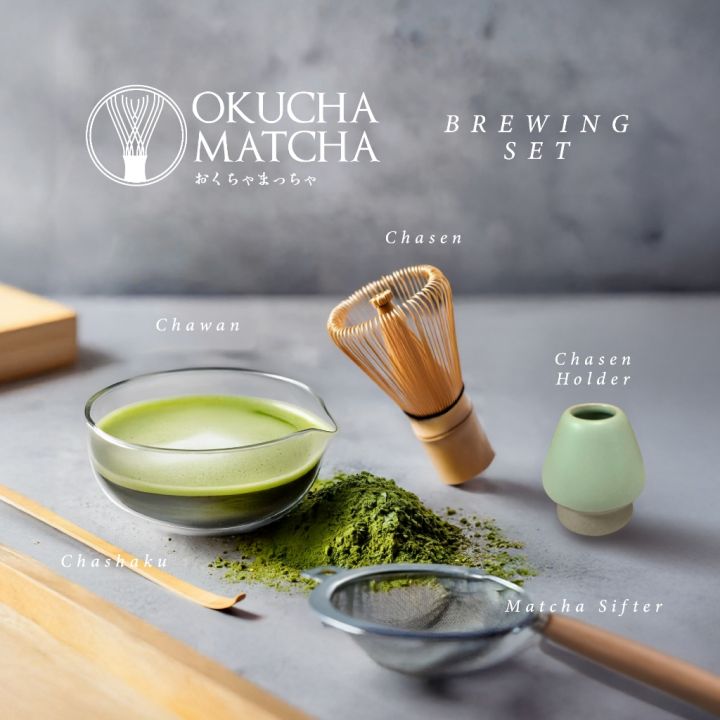 ชุดอุปกรณ์ชงมัทฉะ(เริ่มต้น)Okucha | Lazada.co.th