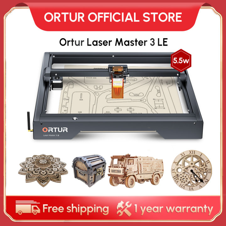 Ortur Laser Master 3 LE Laser Engraving & Cutting Machine 15,000mm/min ...
