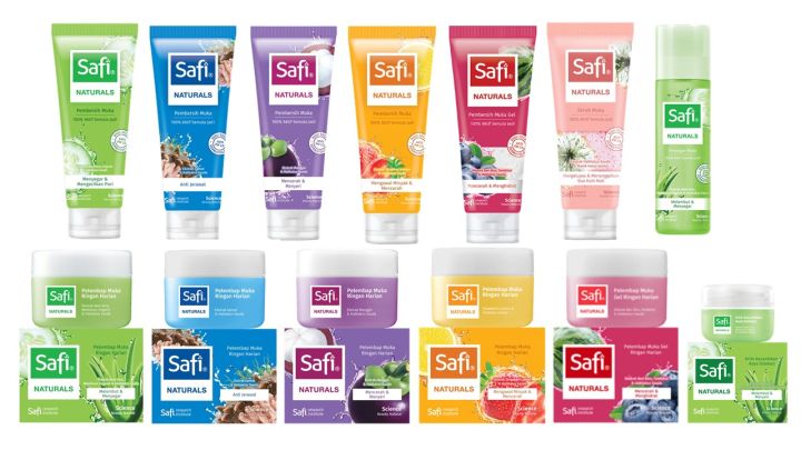 Safi Naturals Penyegar Kulit Sari Mentimun／Aloe Vera 100ml／Safi ...