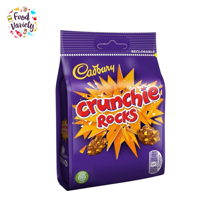 Cadbury Crunchie Rocks 100g แคดเบอรี ครันชีร็อกส์ 100กรัม | Lazada.co.th