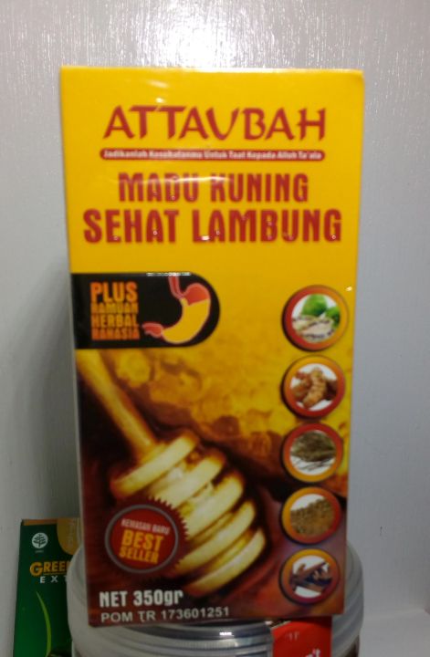 Madu Kuning Sehat Lambung Attaubah - Madu obat Lambung dan Pencernaan ...