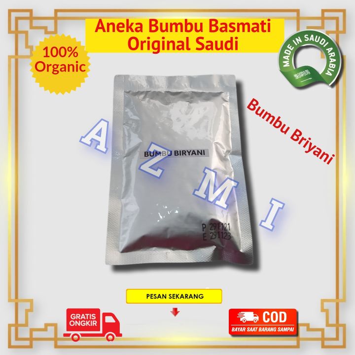 Bumbu Nasi Briyani isi 15 gram / Bumbu Nasi Briyani INSTAN Non MSG ... Bumbu Nasi Briyani isi 15 gram / Bumbu Nasi Briyani INSTAN Non MSG ...