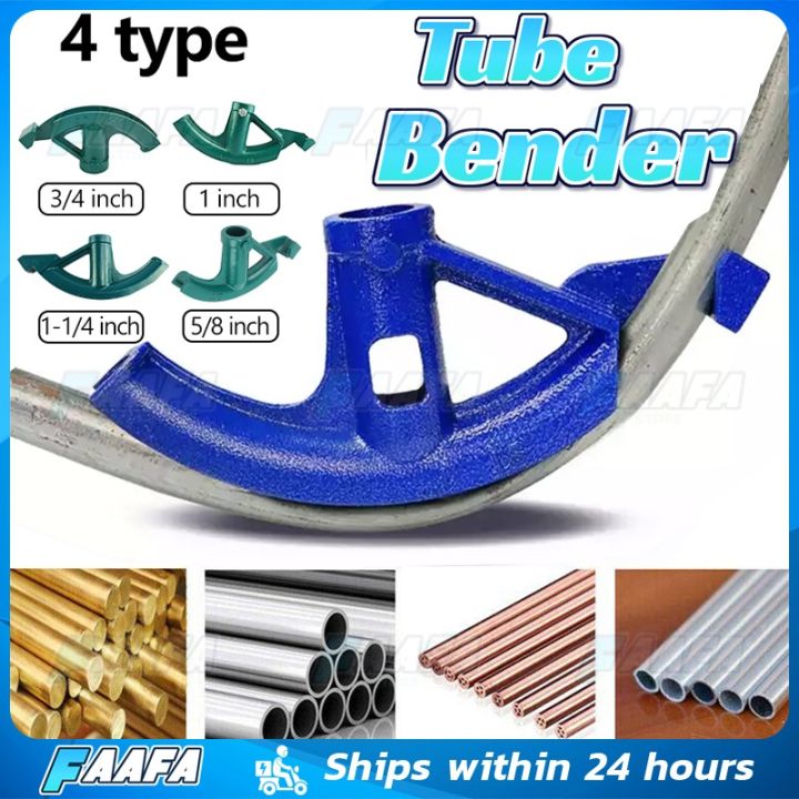 Metal Tube Pipe Bender Manual Type Hand Tube Bender 5/8 3/4 1 Inch Iron ...