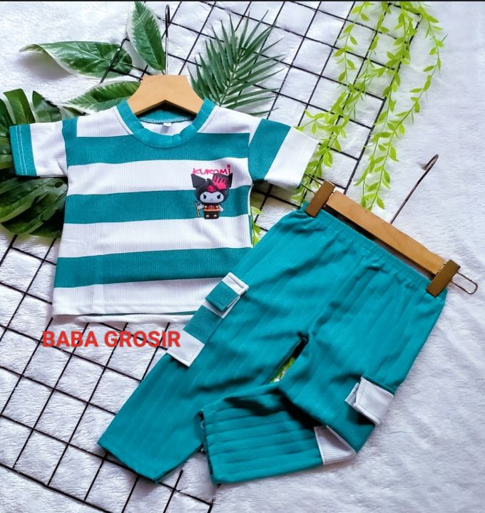 STELAN HORNET KNIT ANAK LUCU 1-5 TAHUN//SETELAN KNIT RAGLAN HORNET ANAK ...