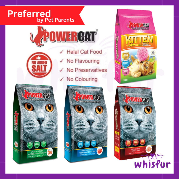 Powercat Organic Dry Cat Food 7kg & 8kg | POWERCAT Kitten Formula 7Kg ...