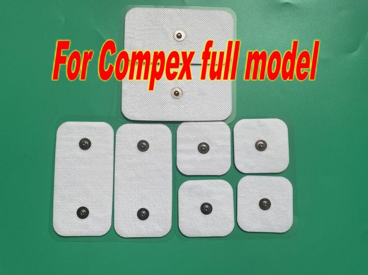 【Customizable】 40pcs Reusable Adhesive Electrodes Pad Compatible Full ...