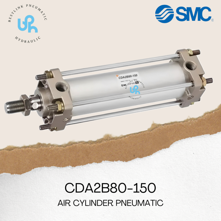 SMC CDA2B80-150 / CA2B80-150 AIR CYLINDER PNEUMATIC / CDA 2B80 150 / CA | Lazada Indonesia