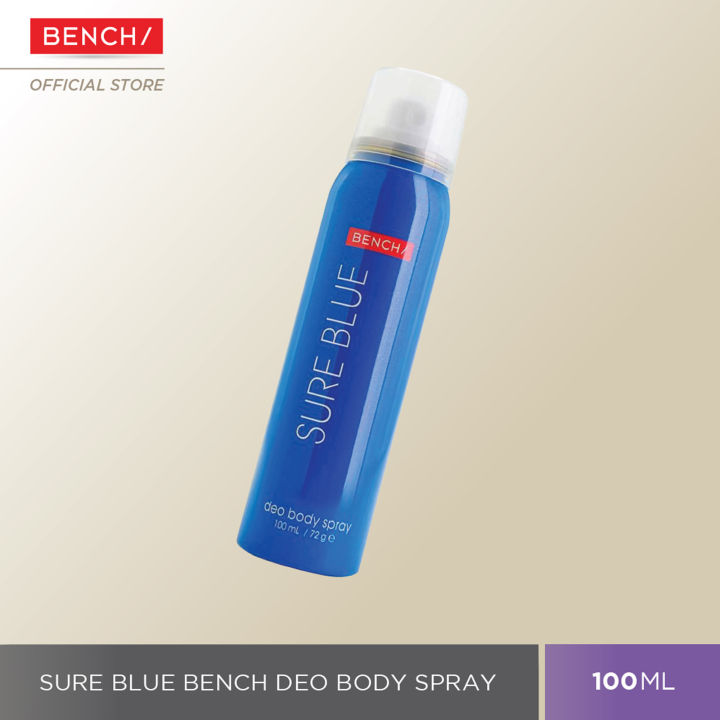 BENCH- TCD3100L 100ML Sure Blue Deo Body Spray | Lazada PH
