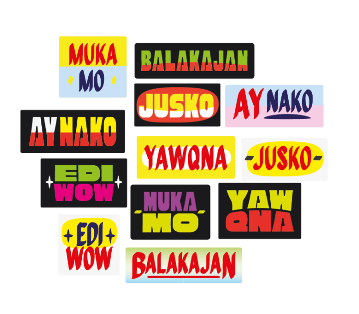 Jeepney signs pinoy expression stickers. Laminated waterproof vinyl ...