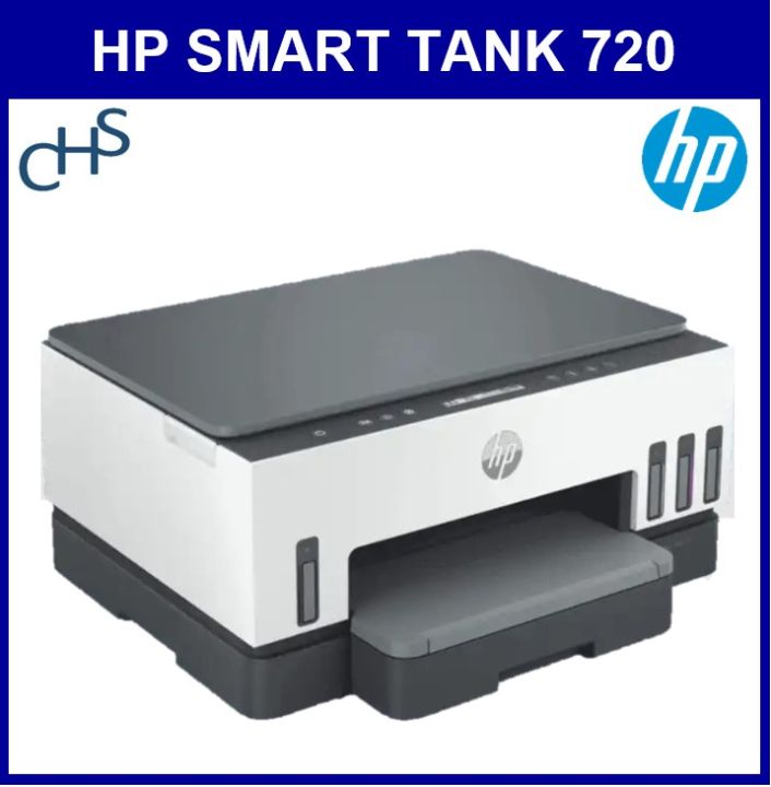 HP All-in-One Smart Tank 720 Printer - Print Copy Scan 1 Year Sg ...