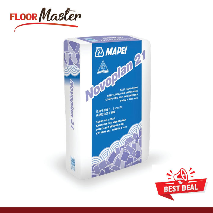 Self Leveling compound / mapei novoplan 21 / 自流平 | Lazada
