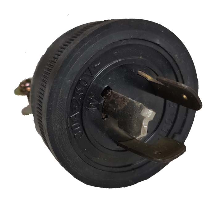 30A Twist Lock Plug 2P+E (3P) 250V (ML-3) XB103P, Twistlock Plug 30A 2P ...