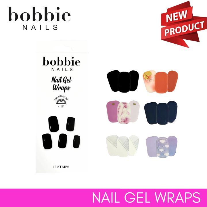 Bobbie Nails Nail Gel Wraps 16s | Lazada PH