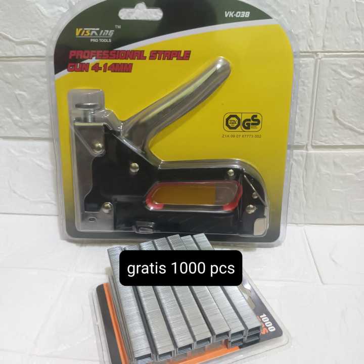promo terbaru!!!staples gede Stapler Staples Tembak Gun PROFESSIONAL ...