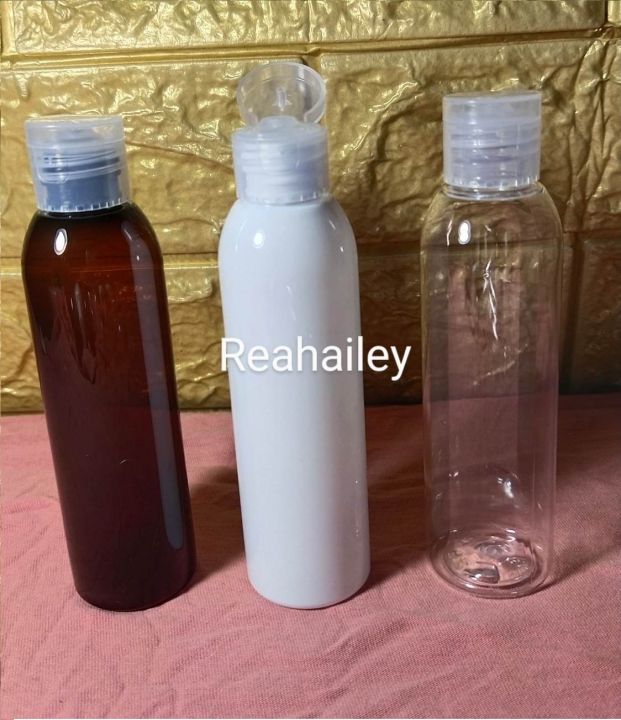100ml plastic bottle with clear flip top cap | Lazada PH