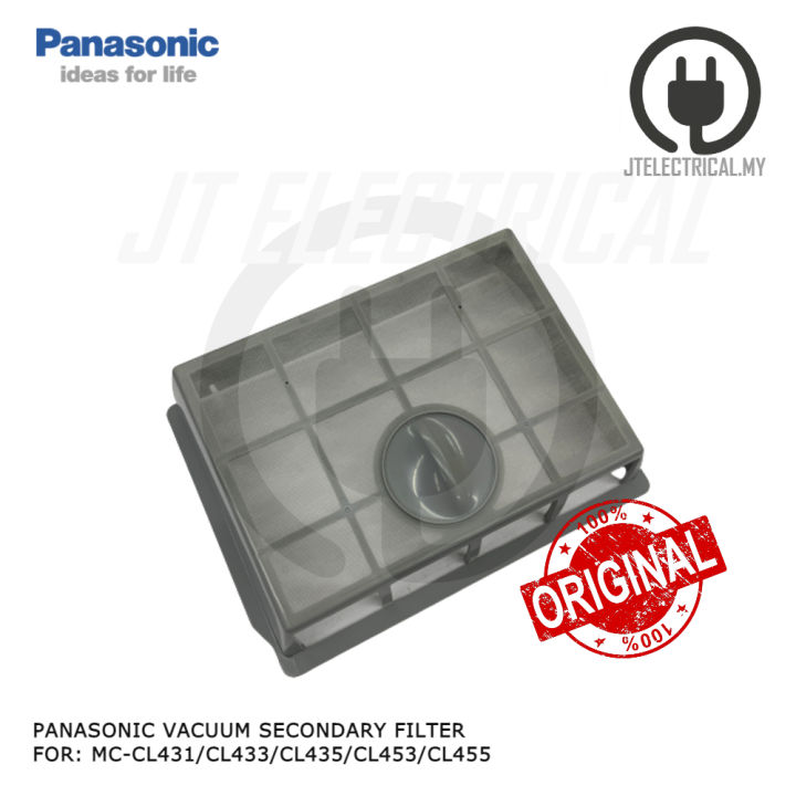 Panasonic MC-CL431 MC-CL433 MC-CL435 MC-CL453 MC-CL455 Vacuum Cleaner Secondary Filter | Lazada
