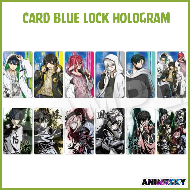 [Có sẵn] Pack thẻ nhân phẩm BLUE LOCK Hologram Y Line chính hãng - Thẻ ...