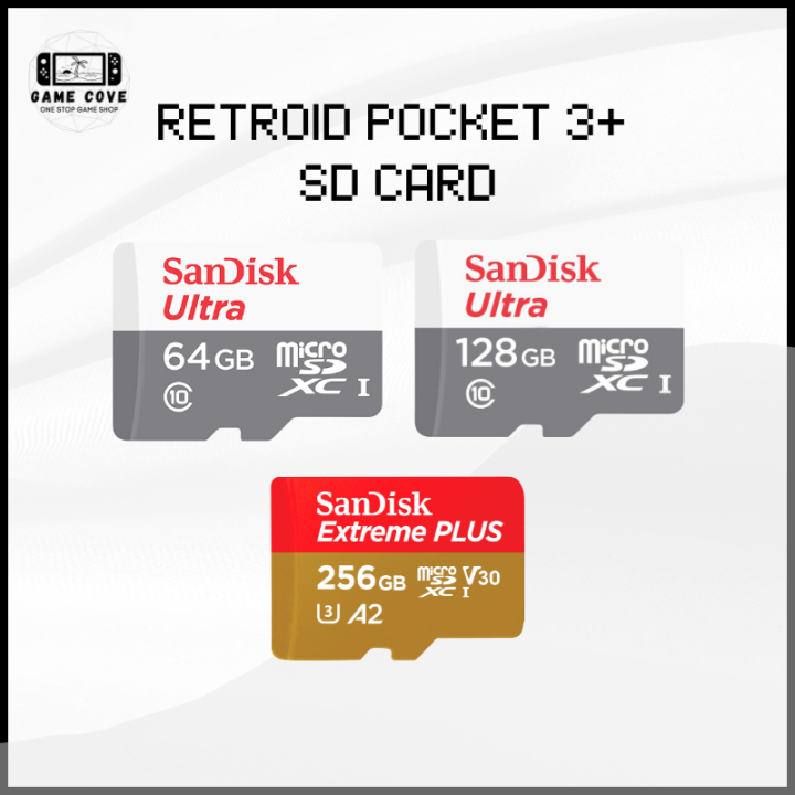 Retroid Pocket 3+ SD Card w/ Games Game Cove PH | Lazada PH