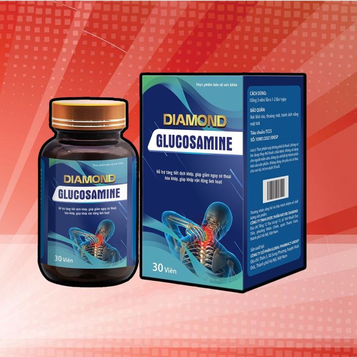 Beautistic Diamond Glucosamine 60Capsules (2 bottles per Box) for ...