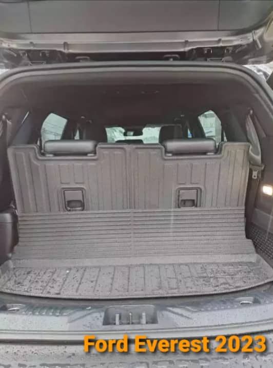 Ford Everest 2018 to 2024 Thailand Made Basic Hippo Techmat Deep Dish Matting ( Full Cargo Tray ...