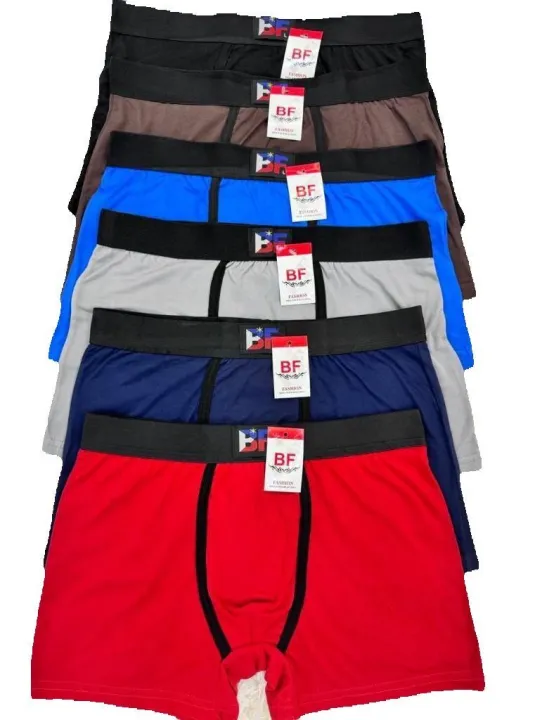 Maiko Cotton boxer bf with lining,Random Color's,Assorted color boxer ...
