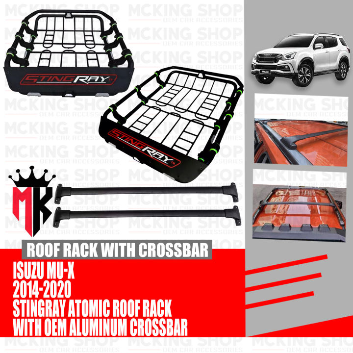 Isuzu Mu-x / Mux 2014-2020 STINGRAY ATOMIC Steel Roof Rack / Roofrack ...
