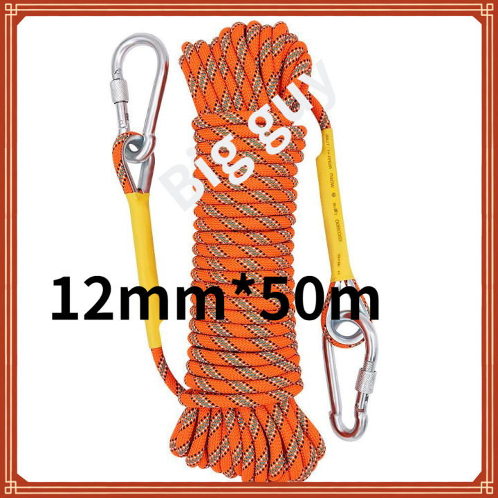 12mm static rope / Nylon rope/climbing rope, escape rope / safety rope, fire rescue rope ...