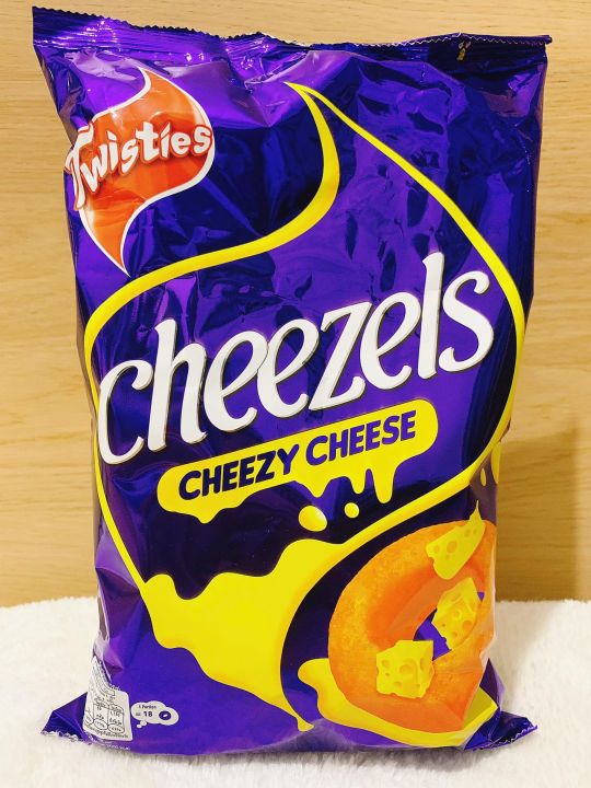 Cheezels cheezy cheese ข้าวโพดทอดดรอบ รสชีส มี 2 ขนาด 60 กรัม และ 140 ...