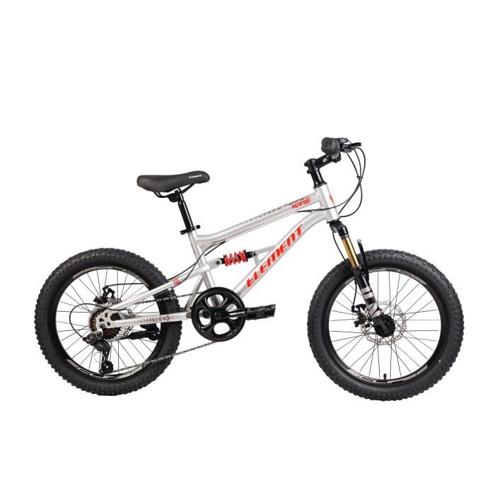 Sepeda MTB Gunung Element Battle 20 Inch Shimano full sus Suspension ...